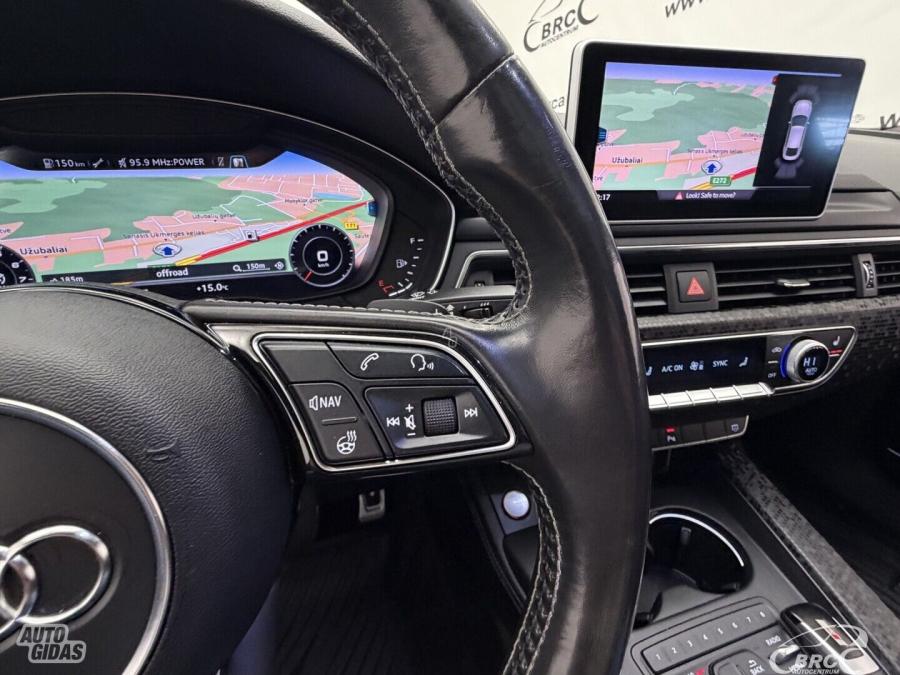 Black Audi S5 2018 in Avizieniai, with an engine capacity of 3.00 L and mileage of 130 thousand km for 23900 €, photo 32 on AUTOMOTO.COM.LV