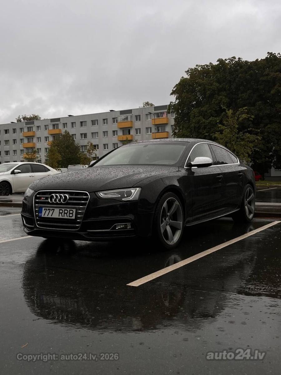 Black Audi S5 2012 in Tallinn, with an engine capacity of 3.00 L and mileage of 205 thousand km for 16000 €, photo 1 on AUTOMOTO.COM.LV