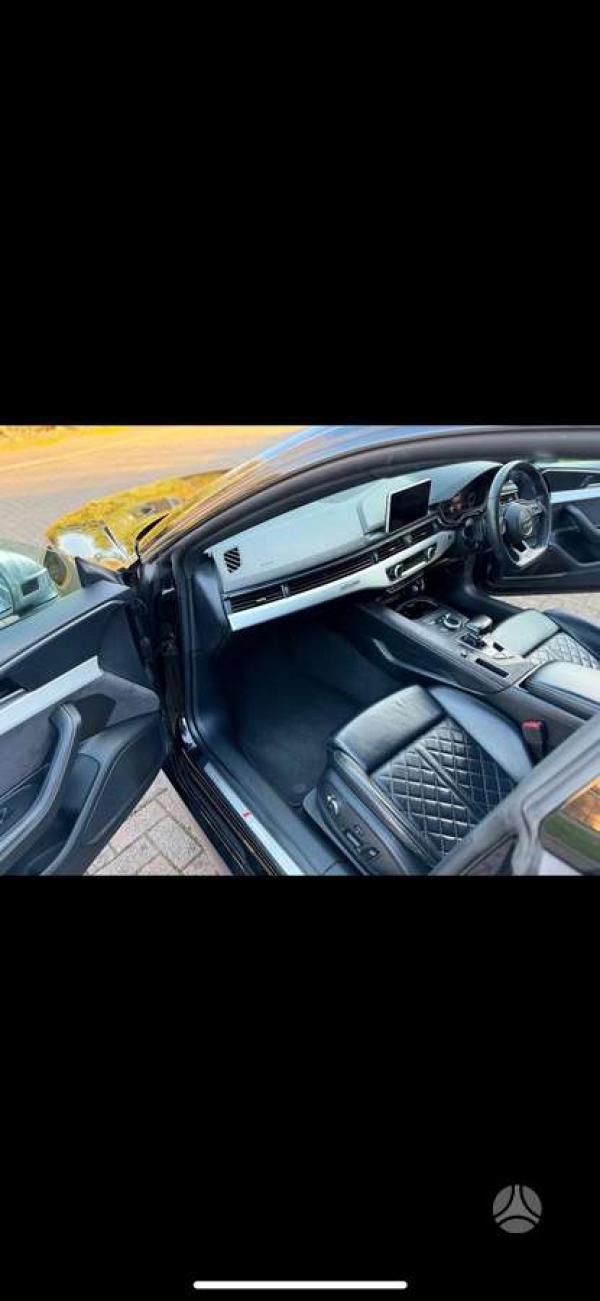 Black Audi S5 2017 in Siauliai, with an engine capacity of 3.00 L and mileage of 170 thousand km for 13900 €, photo 6 on AUTOMOTO.COM.LV