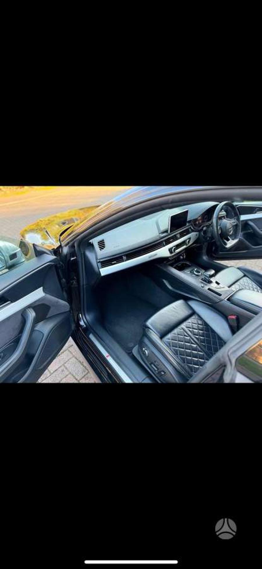 Black Audi S5 2017 in Siauliai, with an engine capacity of 3.00 L and mileage of 170 thousand km for 13900 €, photo 7 on AUTOMOTO.COM.LV