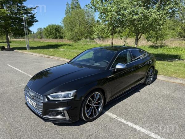 Melns Audi S5 2017 Rīga, ar dzinēja tilpumu 3.00 L un nobraukumu 185 tūkst. km par 27500 €, foto 1 vietnē AUTOMOTO.COM.LV