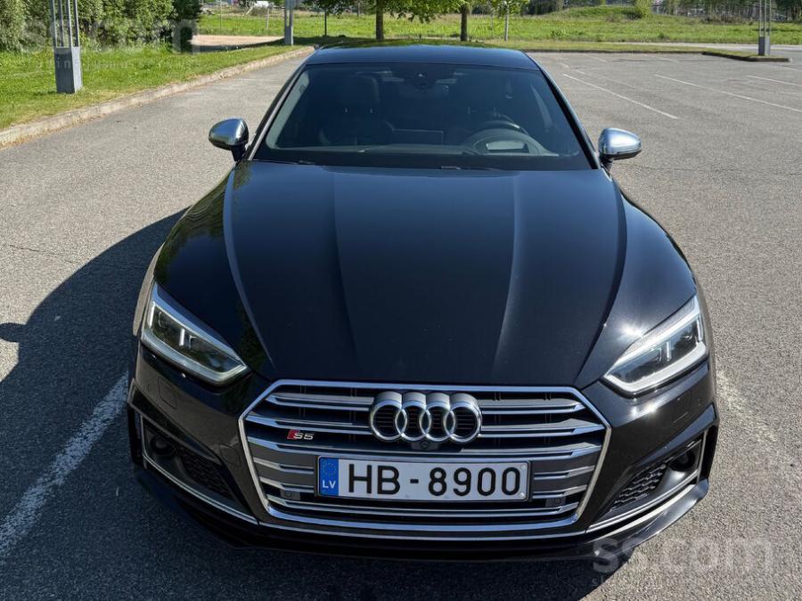 Melns Audi S5 2017 Rīga, ar dzinēja tilpumu 3.00 L un nobraukumu 185 tūkst. km par 27500 €, foto 5 vietnē AUTOMOTO.COM.LV