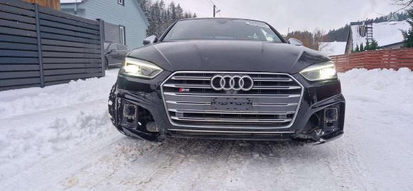 Black Audi S5 2018 in Vilnius, with an engine capacity of 3.00 L and mileage of 130 thousand km for 19600 €, photo 2 on AUTOMOTO.COM.LV