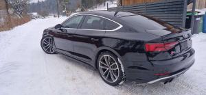 Melns Audi S5 2018 Viļņa, ar dzinēja tilpumu 3.00 L un nobraukumu 130 tūkst. km par 19600 €, foto 9 vietnē AUTOMOTO.COM.LV