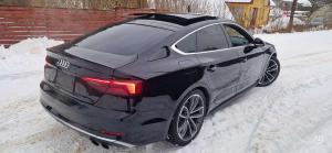 Melns Audi S5 2018 Viļņa, ar dzinēja tilpumu 3.00 L un nobraukumu 130 tūkst. km par 19600 €, foto 12 vietnē AUTOMOTO.COM.LV