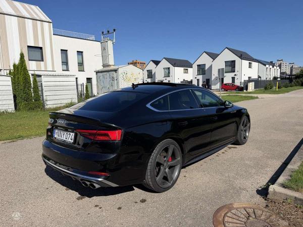 Melns Audi S5 2018 Kauņa, ar dzinēja tilpumu 3.00 L un nobraukumu 177 tūkst. km par 19500 €, foto 2 vietnē AUTOMOTO.COM.LV