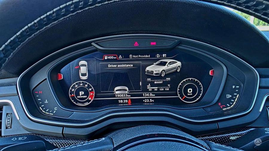 Черный Ауди С5 2018 в Шяуляй, объемом двигателя 3.00 л и пробегом 190 тыс. км за 22000 €, фото 23 на AUTOMOTO.COM.LV