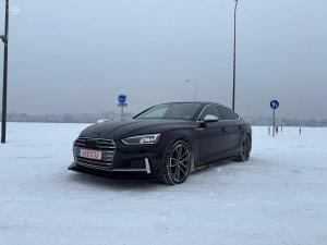 Melns Audi S5 2019 Kauņa, ar dzinēja tilpumu 3.00 L un nobraukumu 126 tūkst. km par 23750 €, foto  vietnē AUTOMOTO.COM.LV