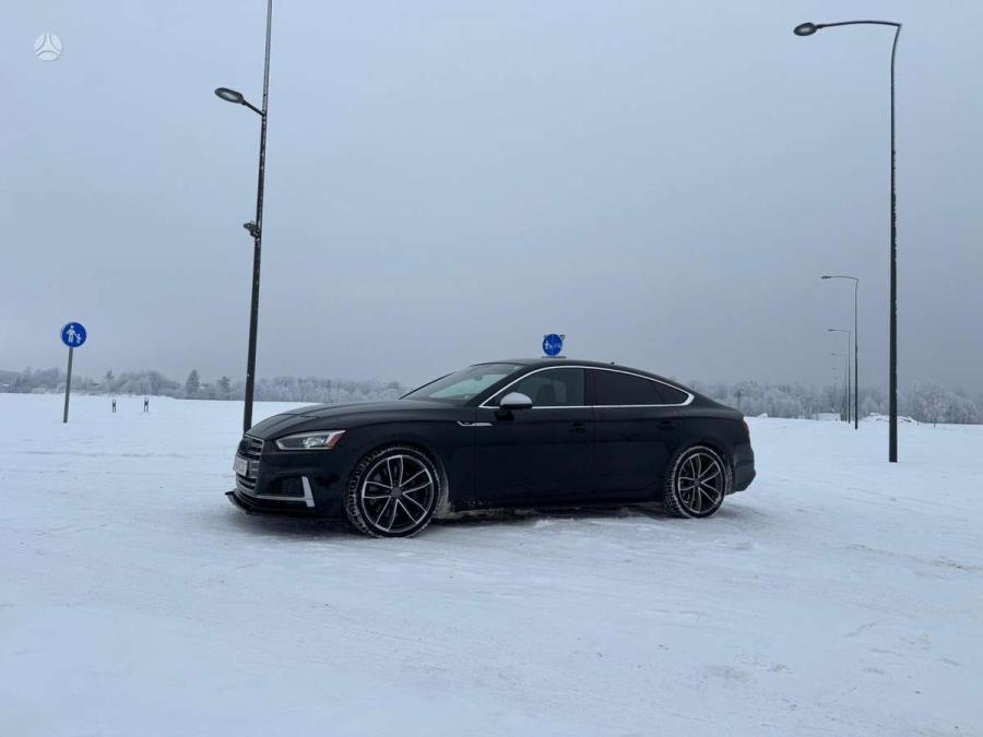 Melns Audi S5 2019 Kauņa, ar dzinēja tilpumu 3.00 L un nobraukumu 126 tūkst. km par 23750 €, foto 4 vietnē AUTOMOTO.COM.LV