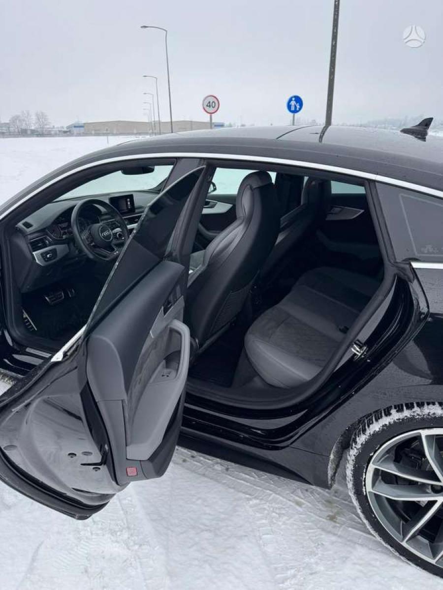 Melns Audi S5 2019 Kauņa, ar dzinēja tilpumu 3.00 L un nobraukumu 126 tūkst. km par 23750 €, foto 14 vietnē AUTOMOTO.COM.LV