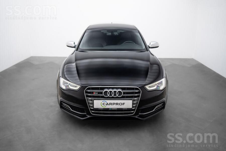 Black Audi S5 2012 in Tallinn, with an engine capacity of 3.00 L and mileage of 205 thousand km for 14999 €, photo 3 on AUTOMOTO.COM.LV