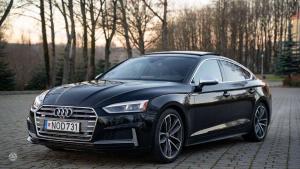 Melns Audi S5 2018 Viļņa, ar dzinēja tilpumu 3.00 L un nobraukumu 121 tūkst. km par 25000 €, foto 2 vietnē AUTOMOTO.COM.LV