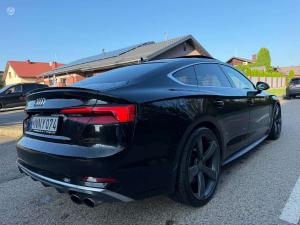 Black Audi S5 2019 in Siauliai, with an engine capacity of 3.00 L and mileage of 181 thousand km for 25999 €, photo  on AUTOMOTO.COM.LV