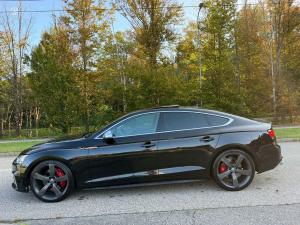 Black Audi S5 2019 in Siauliai, with an engine capacity of 3.00 L and mileage of 181 thousand km for 25999 €, photo 3 on AUTOMOTO.COM.LV