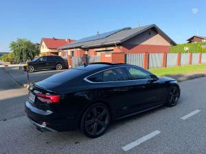 Black Audi S5 2019 in Siauliai, with an engine capacity of 3.00 L and mileage of 181 thousand km for 25999 €, photo 8 on AUTOMOTO.COM.LV