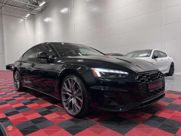 Black Audi S5 2022 in Vilnius, with an engine capacity of 3.00 L and mileage of 61 thousand km for 39400 €, photo 3 on AUTOMOTO.COM.LV