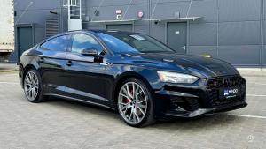 Melns Audi S5 2022 Viļņa, ar dzinēja tilpumu 3.00 L un nobraukumu 61 tūkst. km par 35890 €, foto 4 vietnē AUTOMOTO.COM.LV