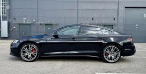 Melns Audi S5 2022 Viļņa, ar dzinēja tilpumu 3.00 L un nobraukumu 61 tūkst. km par 35890 €, foto 7 vietnē AUTOMOTO.COM.LV