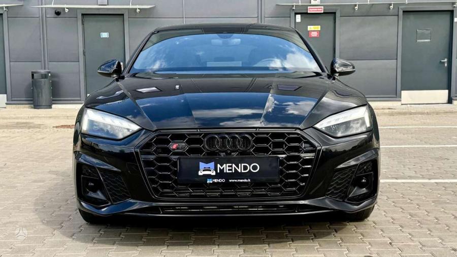 Melns Audi S5 2022 Viļņa, ar dzinēja tilpumu 3.00 L un nobraukumu 61 tūkst. km par 35890 €, foto 9 vietnē AUTOMOTO.COM.LV