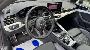 Melns Audi S5 2022 Viļņa, ar dzinēja tilpumu 3.00 L un nobraukumu 61 tūkst. km par 35890 €, foto 14 vietnē AUTOMOTO.COM.LV