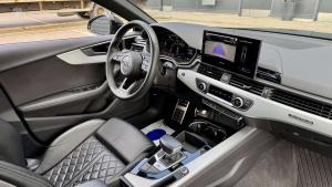 Melns Audi S5 2022 Viļņa, ar dzinēja tilpumu 3.00 L un nobraukumu 61 tūkst. km par 35890 €, foto 20 vietnē AUTOMOTO.COM.LV