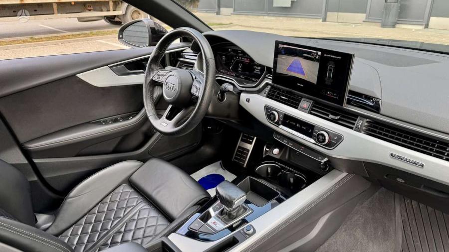 Melns Audi S5 2022 Viļņa, ar dzinēja tilpumu 3.00 L un nobraukumu 61 tūkst. km par 35890 €, foto 20 vietnē AUTOMOTO.COM.LV