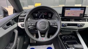 Melns Audi S5 2022 Viļņa, ar dzinēja tilpumu 3.00 L un nobraukumu 61 tūkst. km par 35890 €, foto 26 vietnē AUTOMOTO.COM.LV