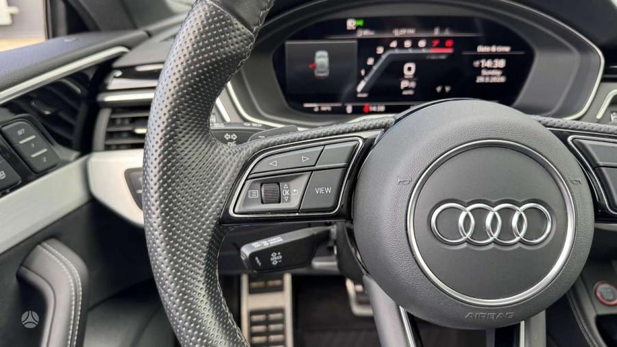 Melns Audi S5 2022 Viļņa, ar dzinēja tilpumu 3.00 L un nobraukumu 61 tūkst. km par 35890 €, foto 27 vietnē AUTOMOTO.COM.LV