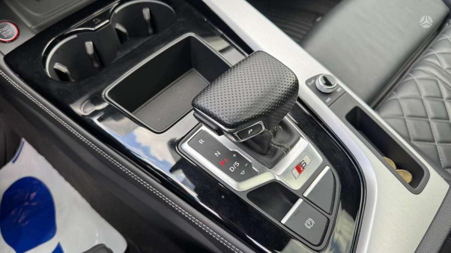 Melns Audi S5 2022 Viļņa, ar dzinēja tilpumu 3.00 L un nobraukumu 61 tūkst. km par 35890 €, foto 31 vietnē AUTOMOTO.COM.LV