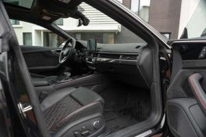 Black Audi S5 2023 in Vilnius, with an engine capacity of 3.00 L and mileage of 29 thousand km for 37950 €, photo 15 on AUTOMOTO.COM.LV