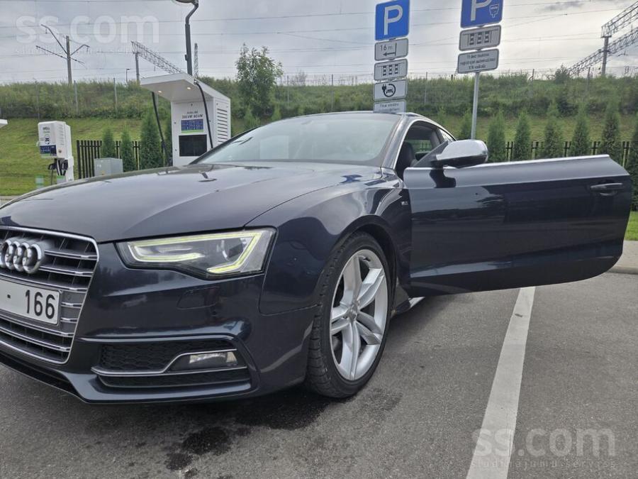 Blue Audi S5 2012 in Riga, with an engine capacity of 3.00 L and mileage of 331 thousand km for 9900 €, photo 9 on AUTOMOTO.COM.LV