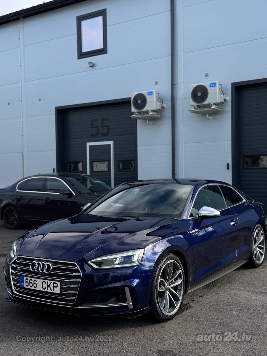 Zils Audi S5 2017 Tallina, ar dzinēja tilpumu 3.00 L un nobraukumu 86 tūkst. km par 39000 €, foto 3 vietnē AUTOMOTO.COM.LV