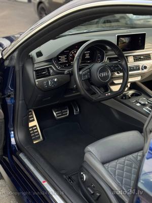 Zils Audi S5 2017 Tallina, ar dzinēja tilpumu 3.00 L un nobraukumu 86 tūkst. km par 39000 €, foto 7 vietnē AUTOMOTO.COM.LV