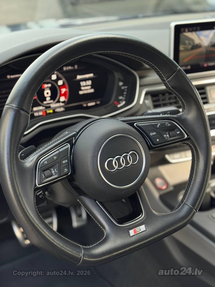 Zils Audi S5 2017 Tallina, ar dzinēja tilpumu 3.00 L un nobraukumu 86 tūkst. km par 39000 €, foto 8 vietnē AUTOMOTO.COM.LV