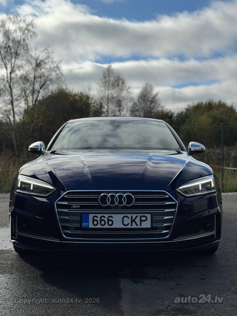 Zils Audi S5 2017 Tallina, ar dzinēja tilpumu 3.00 L un nobraukumu 86 tūkst. km par 39000 €, foto 12 vietnē AUTOMOTO.COM.LV
