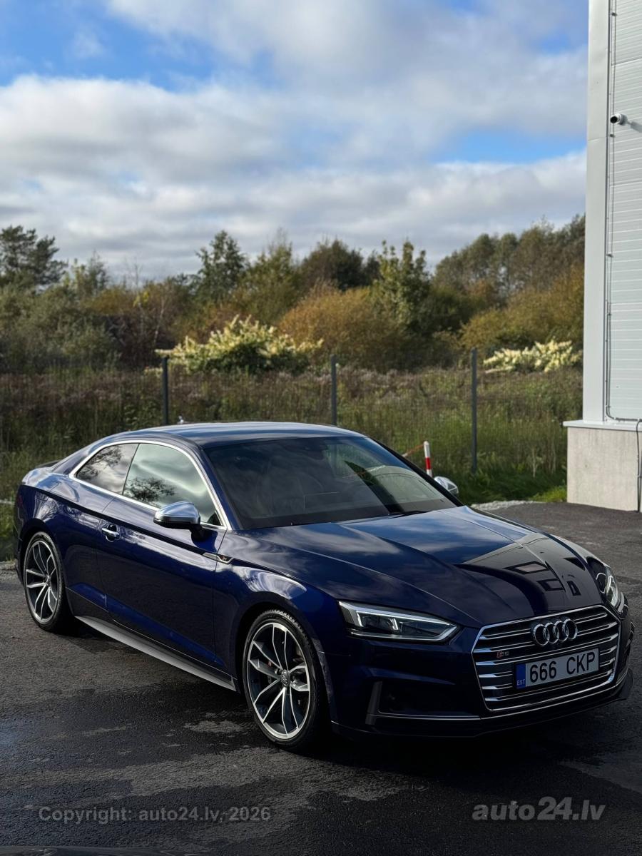 Zils Audi S5 2017 Tallina, ar dzinēja tilpumu 3.00 L un nobraukumu 86 tūkst. km par 39000 €, foto 13 vietnē AUTOMOTO.COM.LV