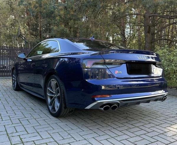 Zils Audi S5 2018 Kauņa, ar dzinēja tilpumu 3.00 L un nobraukumu 44 tūkst. km par 28900 €, foto 3 vietnē AUTOMOTO.COM.LV