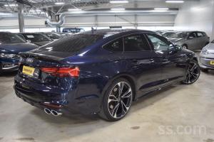 Blue Audi S5 2022 in Riga, with an engine capacity of 3.00 L and mileage of 79 thousand km for 44900 €, photo 3 on AUTOMOTO.COM.LV