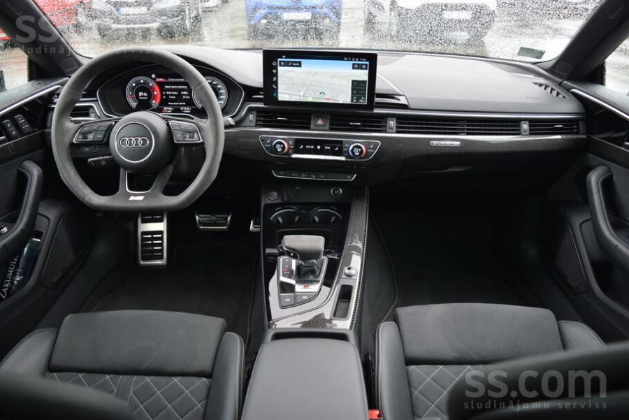 Blue Audi S5 2022 in Riga, with an engine capacity of 3.00 L and mileage of 79 thousand km for 44900 €, photo 5 on AUTOMOTO.COM.LV