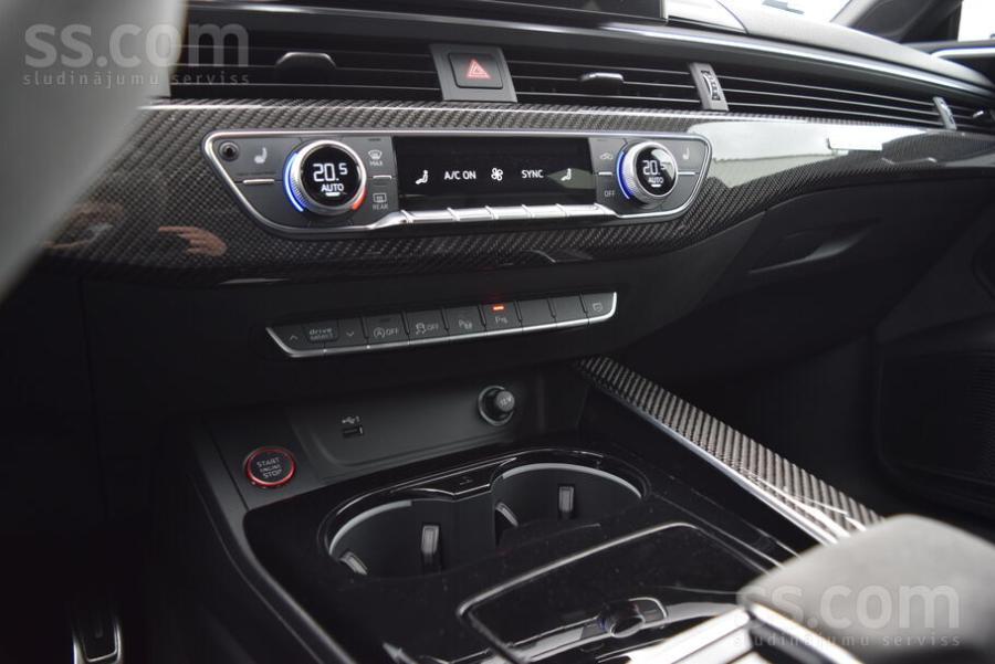 Blue Audi S5 2022 in Riga, with an engine capacity of 3.00 L and mileage of 79 thousand km for 44900 €, photo 7 on AUTOMOTO.COM.LV