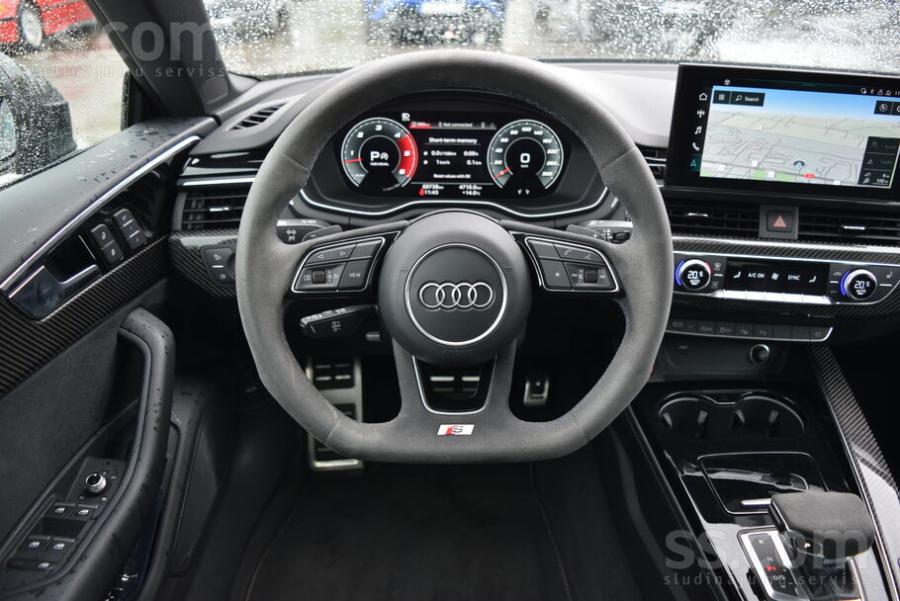 Blue Audi S5 2022 in Riga, with an engine capacity of 3.00 L and mileage of 79 thousand km for 44900 €, photo 11 on AUTOMOTO.COM.LV