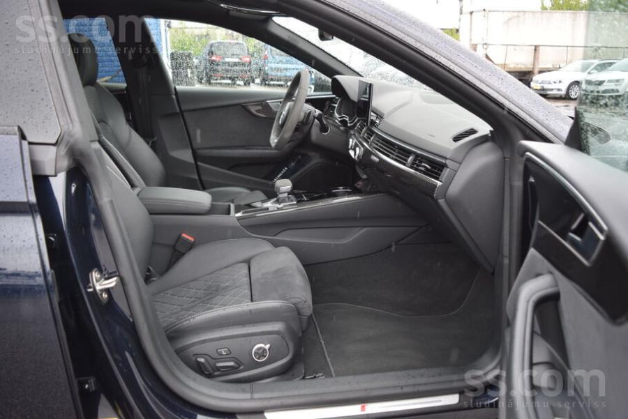 Blue Audi S5 2022 in Riga, with an engine capacity of 3.00 L and mileage of 79 thousand km for 44900 €, photo 13 on AUTOMOTO.COM.LV