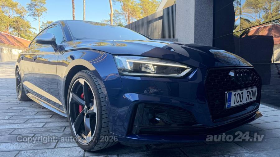 Blue Audi S5 2018 in Tallinn, with an engine capacity of 3.00 L and mileage of 52 thousand km for 42500 €, photo 7 on AUTOMOTO.COM.LV