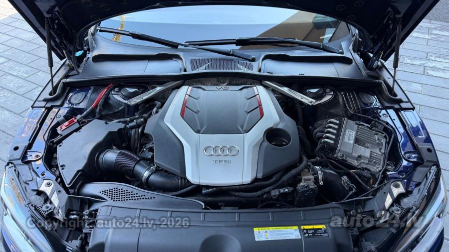 Blue Audi S5 2018 in Tallinn, with an engine capacity of 3.00 L and mileage of 52 thousand km for 42500 €, photo 28 on AUTOMOTO.COM.LV