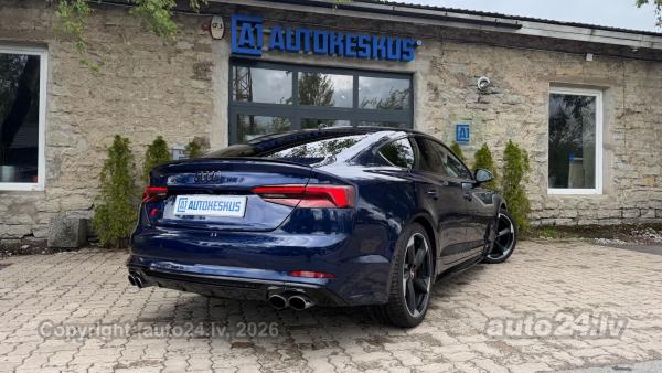Blue Audi S5 2018 in Tallinn, with an engine capacity of 3.00 L and mileage of 55 thousand km for 40500 €, photo 2 on AUTOMOTO.COM.LV