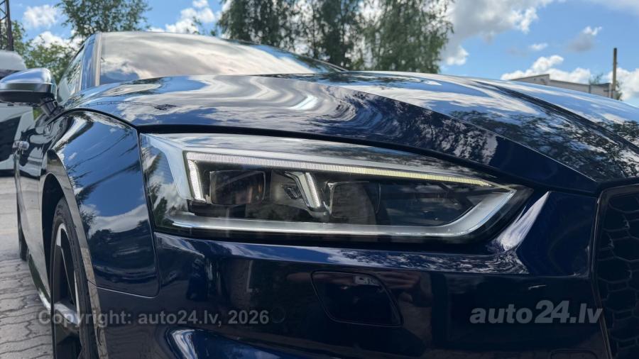 Blue Audi S5 2018 in Tallinn, with an engine capacity of 3.00 L and mileage of 55 thousand km for 40500 €, photo 19 on AUTOMOTO.COM.LV