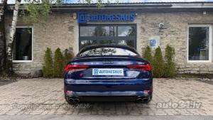 Blue Audi S5 2018 in Tallinn, with an engine capacity of 3.00 L and mileage of 55 thousand km for 40500 €, photo 23 on AUTOMOTO.COM.LV