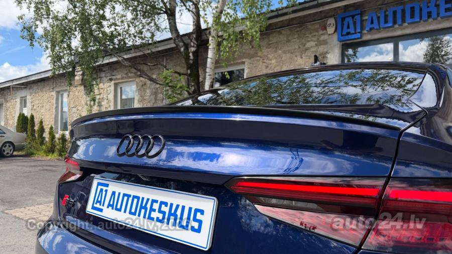 Blue Audi S5 2018 in Tallinn, with an engine capacity of 3.00 L and mileage of 55 thousand km for 40500 €, photo 26 on AUTOMOTO.COM.LV