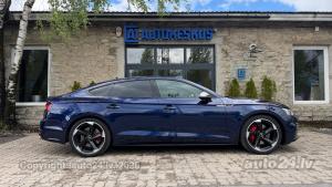 Blue Audi S5 2018 in Tallinn, with an engine capacity of 3.00 L and mileage of 55 thousand km for 40500 €, photo 27 on AUTOMOTO.COM.LV