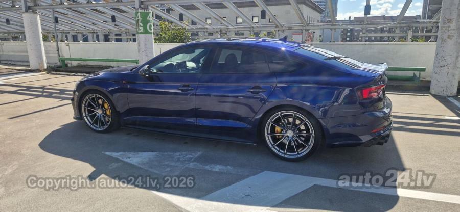Zils Audi S5 2018 Tallina, ar dzinēja tilpumu 3.00 L un nobraukumu 95 tūkst. km par 37600 €, foto 6 vietnē AUTOMOTO.COM.LV